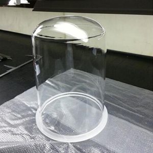 High-Purity Quartz Bell Jar for Semiconductor Processing, Vacuum ...